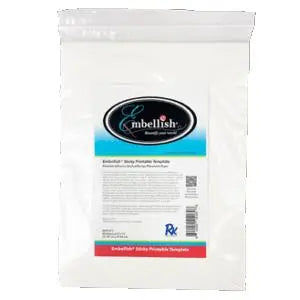 Embellish Sticky Printable Template - 20 sheets 8.5" x 11" – Famore