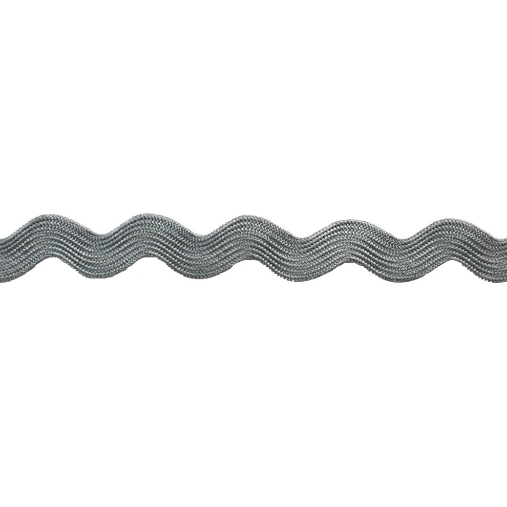 Rick Rack Collection - 3/4" Width (15 Yard Roll) - BRC-10MM-11 Silver ...