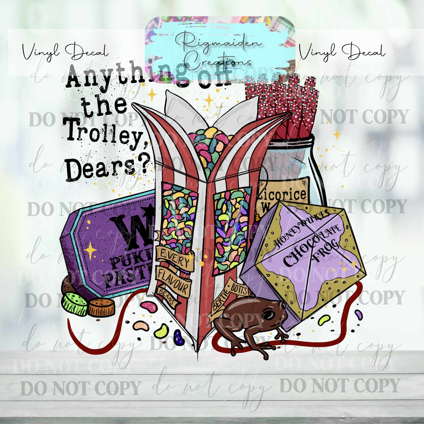 Trolly Treats Vinyl Decal – Famore