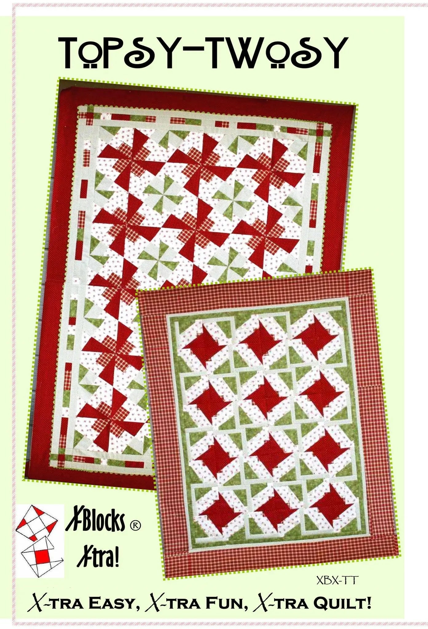 X-Block Topsy Twosy Pattern – Famore